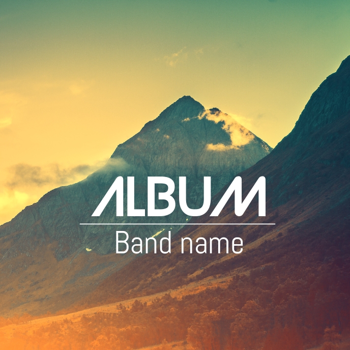 Album cover flyer template | PosterMyWall