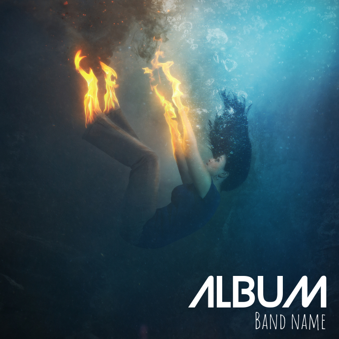 Album cover flyer template | PosterMyWall