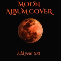 Album cover moon Template | PosterMyWall