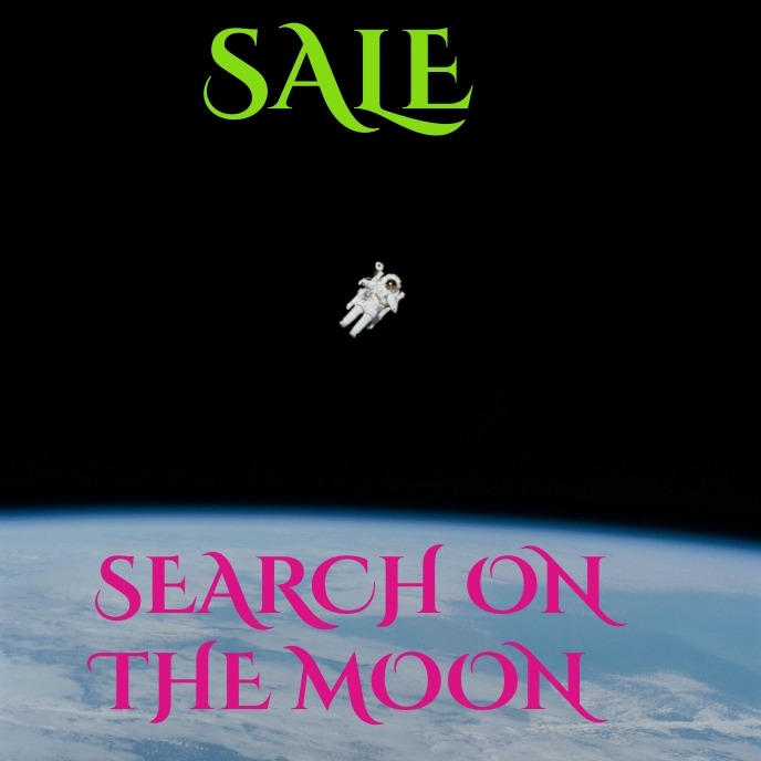 Album cover MOON SCIENCE Template | PosterMyWall