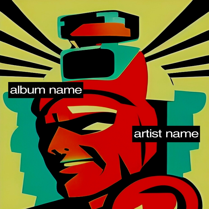 Album cover music,spotify,soundcloud Template | PosterMyWall