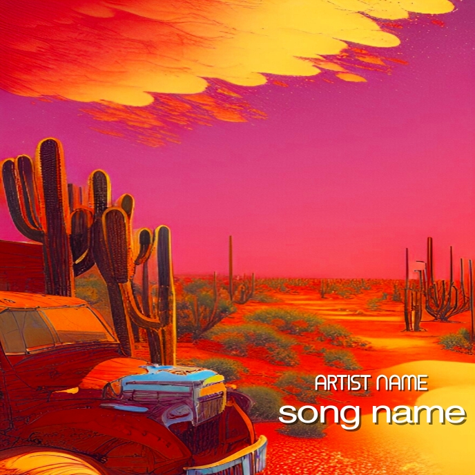 Album cover music,Spotify,soundcloud Template | PosterMyWall