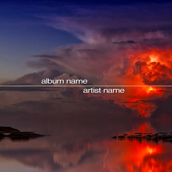Album Cover Musicspotifysoundcloud Template Postermywall