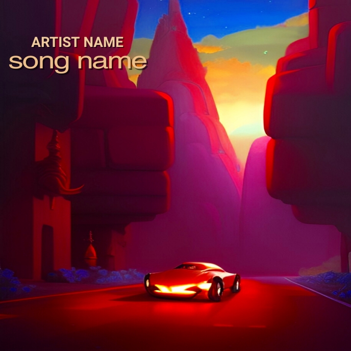 Album cover music,Spotify,soundcloud Template | PosterMyWall