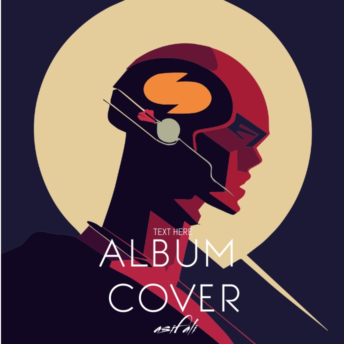 Album Cover Music Template | PosterMyWall