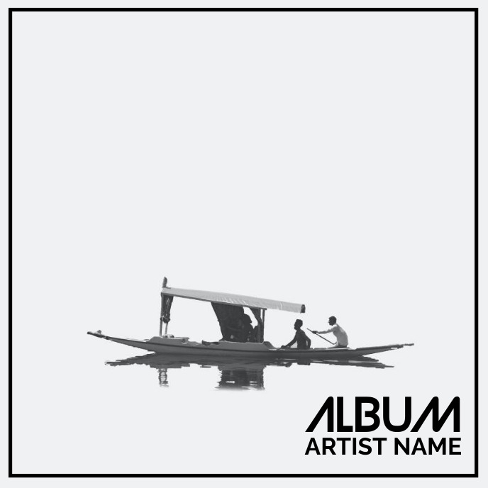 Copy of Album cover of a boat | PosterMyWall