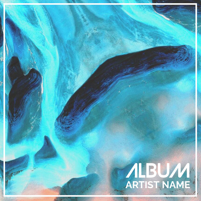 Copy of Album cover of abstract art | PosterMyWall
