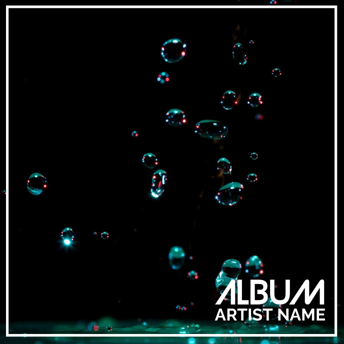 Copy of Album cover of abstract art | PosterMyWall