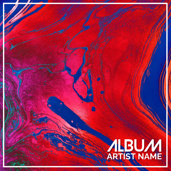 Album cover of abstract art Template | PosterMyWall