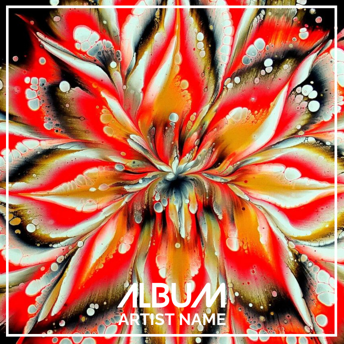 Album cover of abstract art Template | PosterMyWall