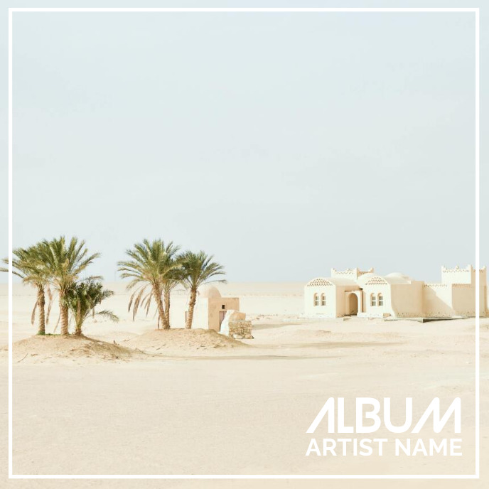 Copy of Album cover of desert | PosterMyWall