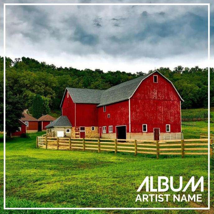 Album cover of farm Template | PosterMyWall