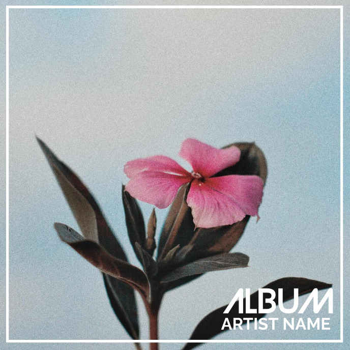 Copy of Album cover of flower | PosterMyWall