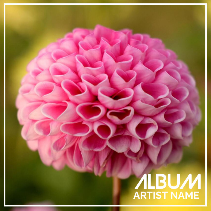 Album cover of flower Template | PosterMyWall