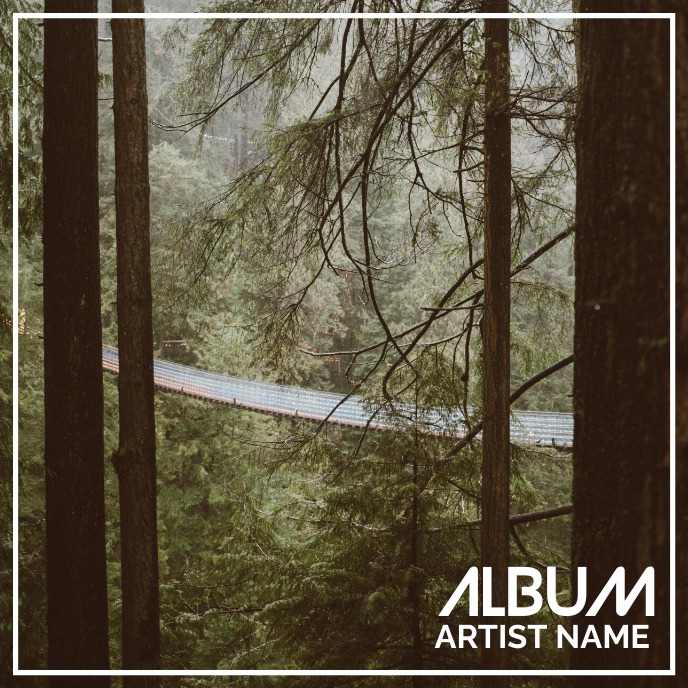 Copy of Album cover of forest | PosterMyWall