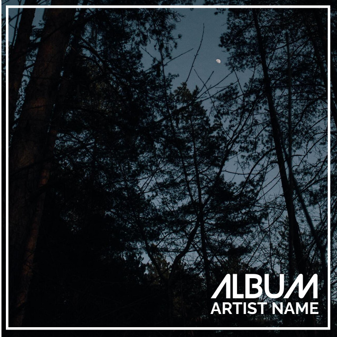 Album cover of forest Template | PosterMyWall