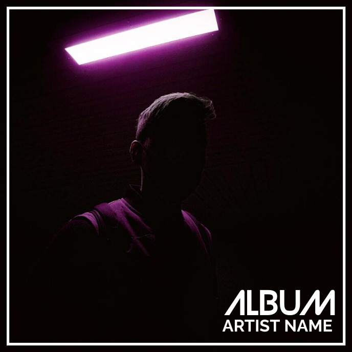 Album cover of hidden man Template | PosterMyWall