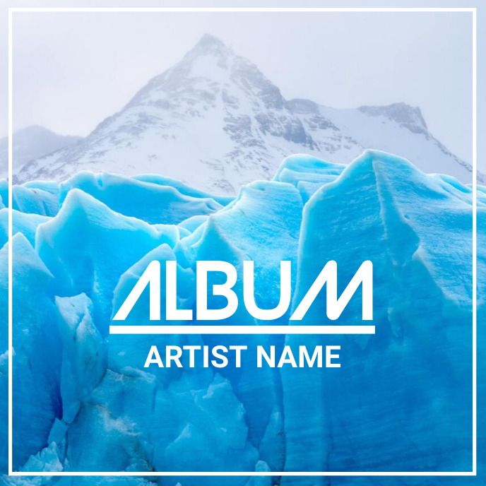 Copy of Album cover of ice | PosterMyWall