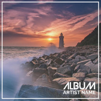 Album cover of lighthouse Template | PosterMyWall
