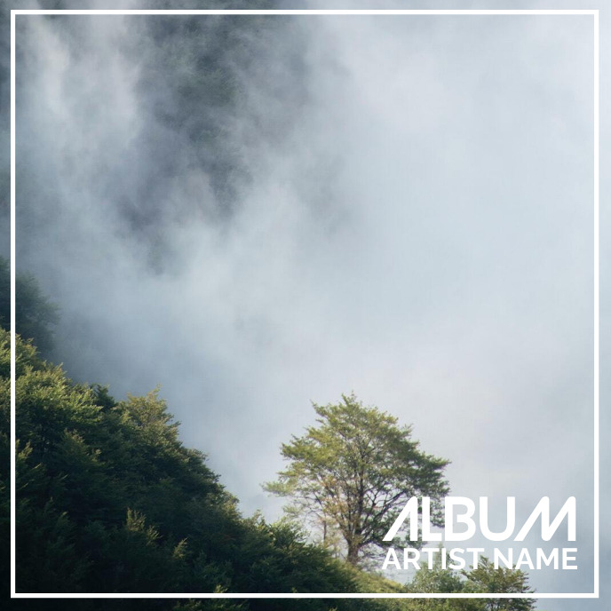Album cover of mist Template | PosterMyWall