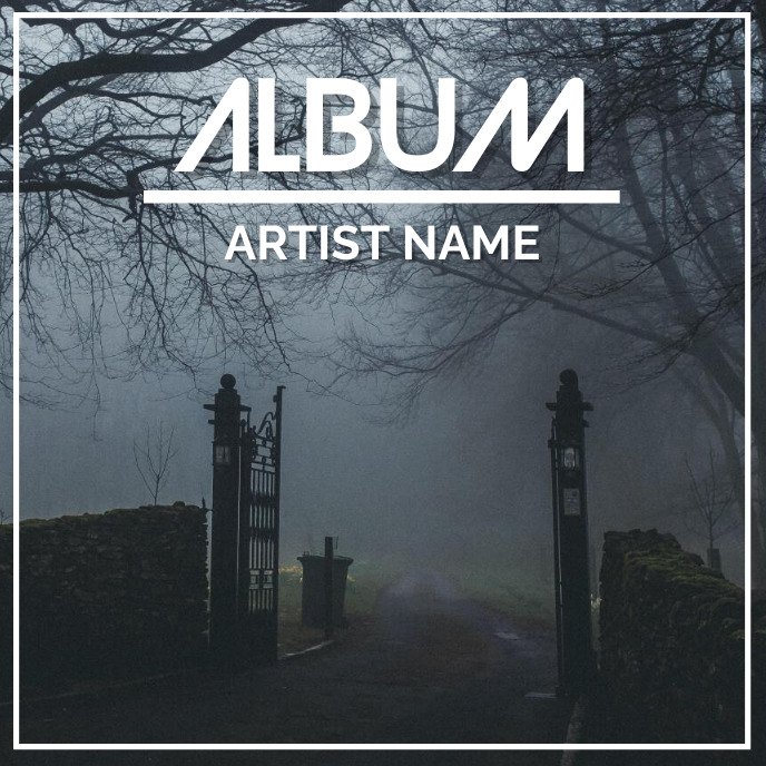 Album cover of mist Template | PosterMyWall