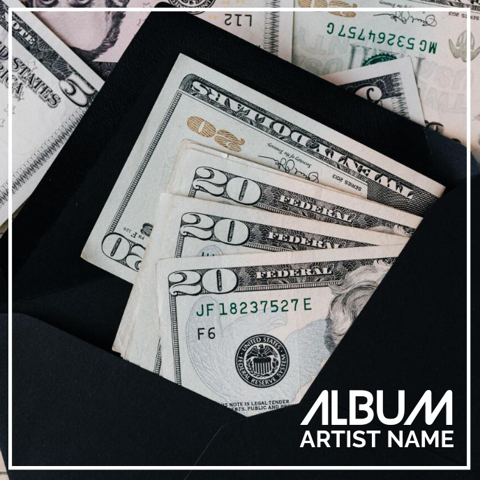 Album cover of money Template | PosterMyWall