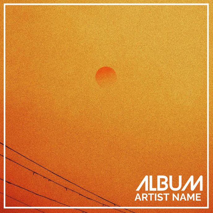 Copy of Album cover of moon | PosterMyWall