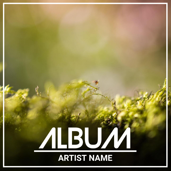 Copy of Album cover of nature | PosterMyWall