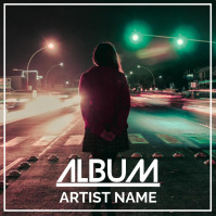 Album cover of road Template | PosterMyWall