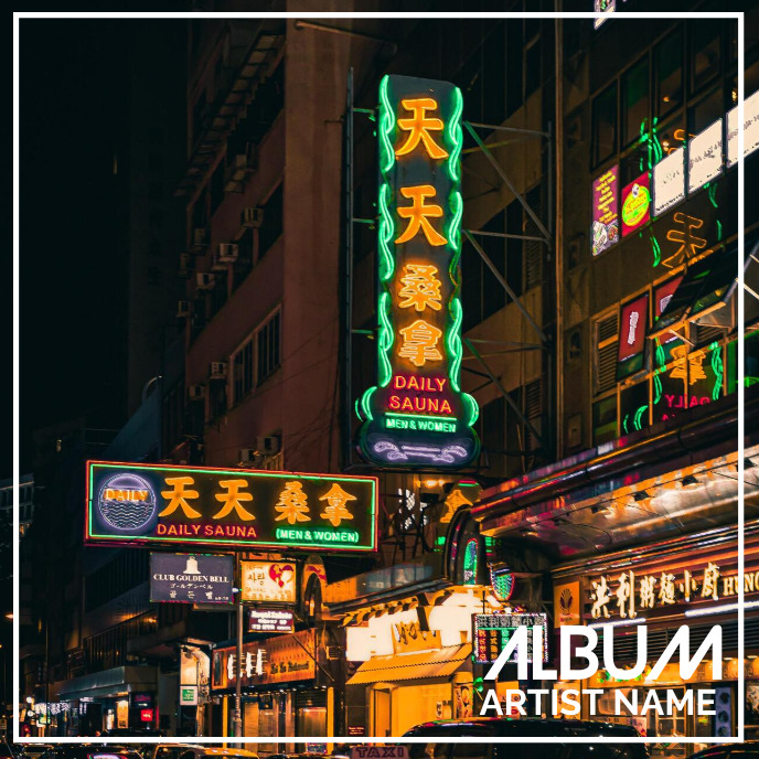 Album cover of signs Template | PosterMyWall