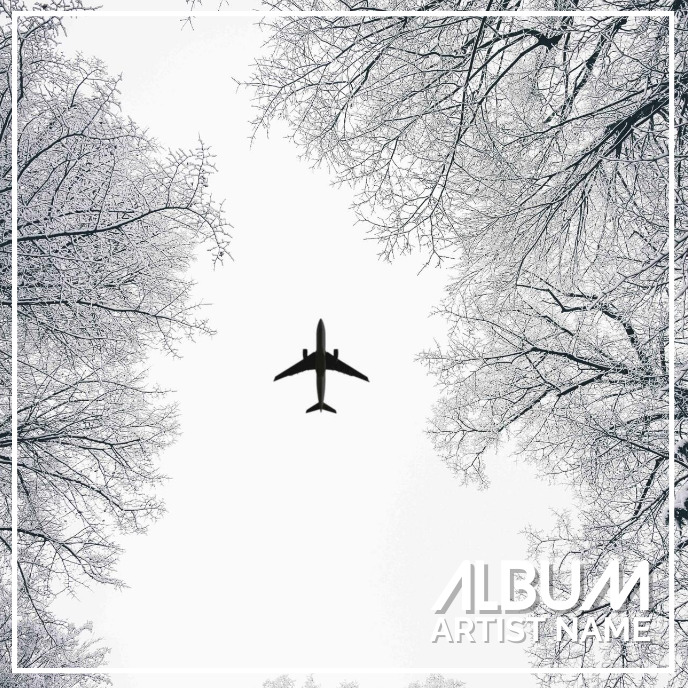 Album cover of snow Template | PosterMyWall