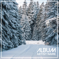 Album cover of snow Template | PosterMyWall