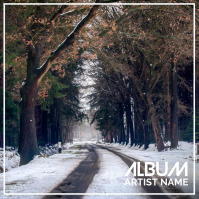 Album cover of snow Template | PosterMyWall