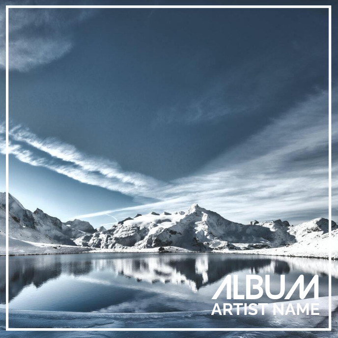 Album cover of snow Template | PosterMyWall