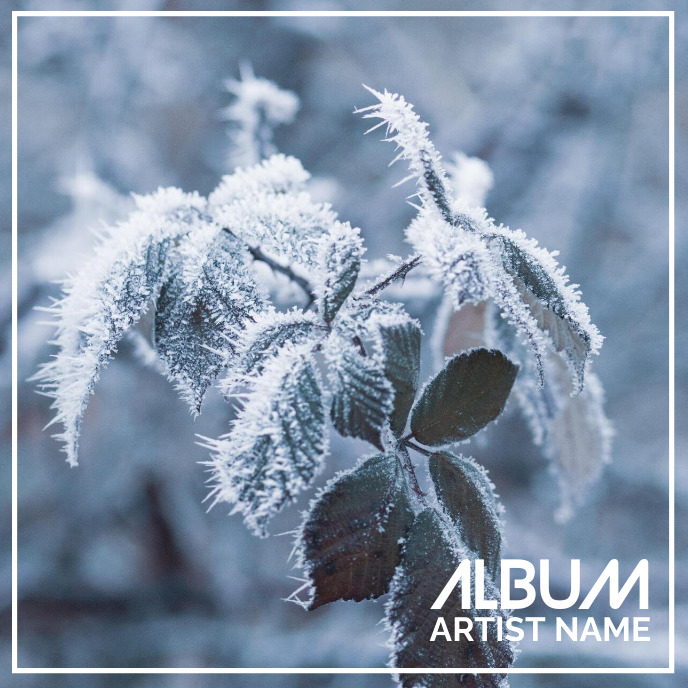 Album cover of snow Template | PosterMyWall