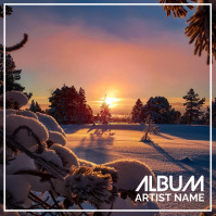 Album cover of snow Template | PosterMyWall
