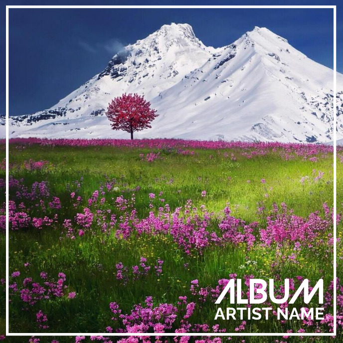 Album cover of snow Template | PosterMyWall