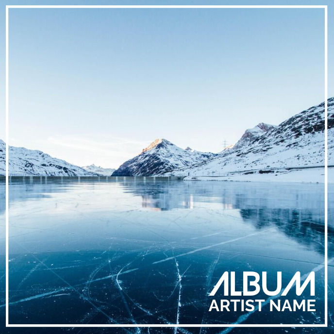 Album cover of snow Template | PosterMyWall