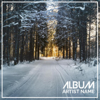 Album cover of snow Template | PosterMyWall