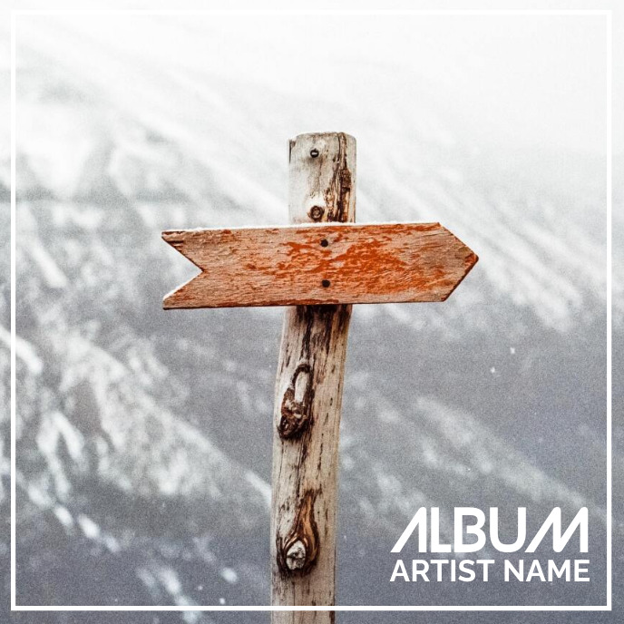 Album cover of snow Template | PosterMyWall