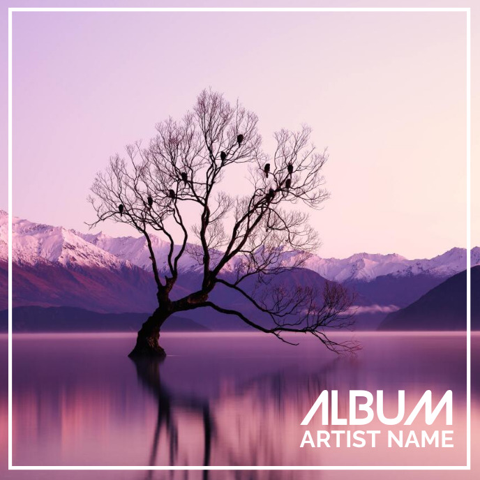 Album cover of snow Template | PosterMyWall
