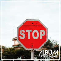 Album cover of construction sign Template | PosterMyWall