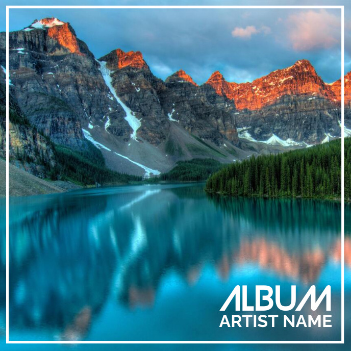 Album cover of sunset Template | PosterMyWall