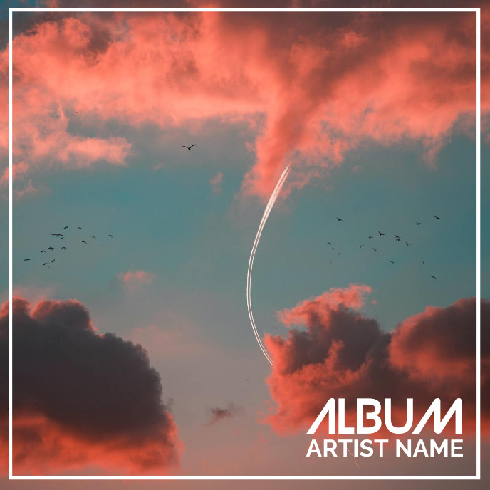 Album cover of sunset Template | PosterMyWall