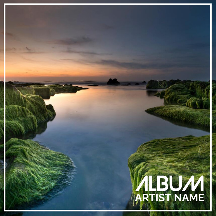 Album cover of sunset Template | PosterMyWall