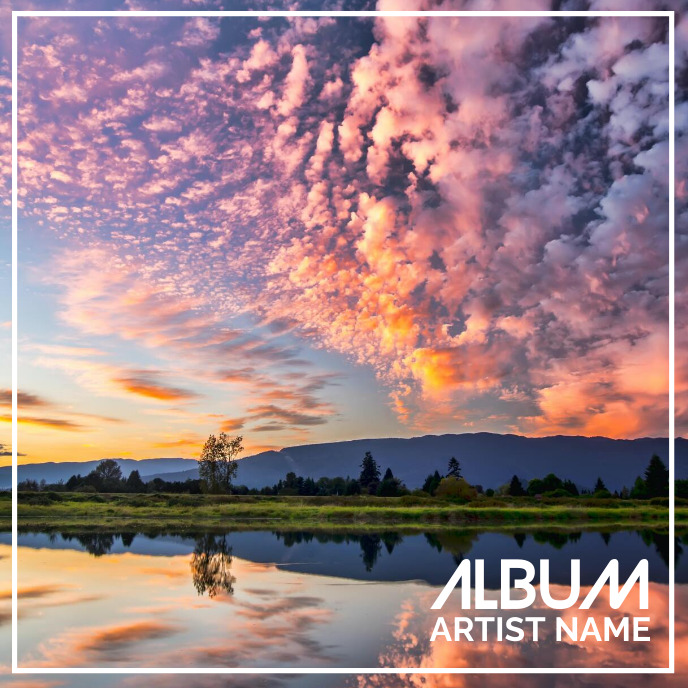 Copy of Album cover of sunset | PosterMyWall