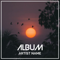 Artistic album cover contrast liquid Template | PosterMyWall