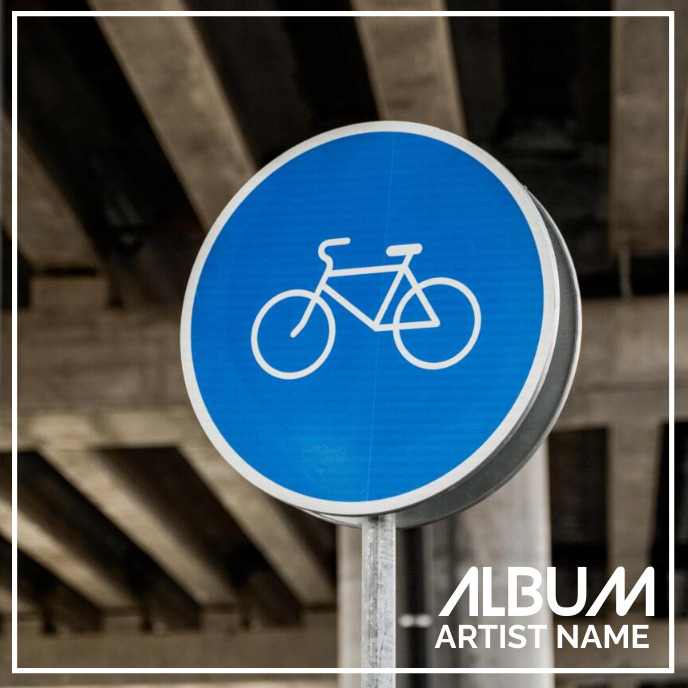 Album cover of traffic sign Template | PosterMyWall