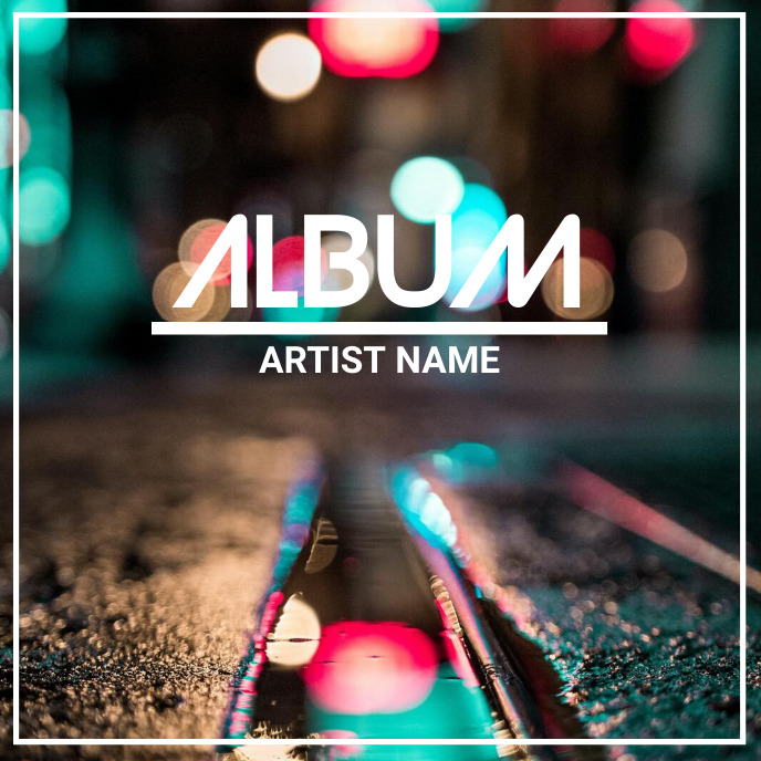 Copy of Album cover of water drain | PosterMyWall