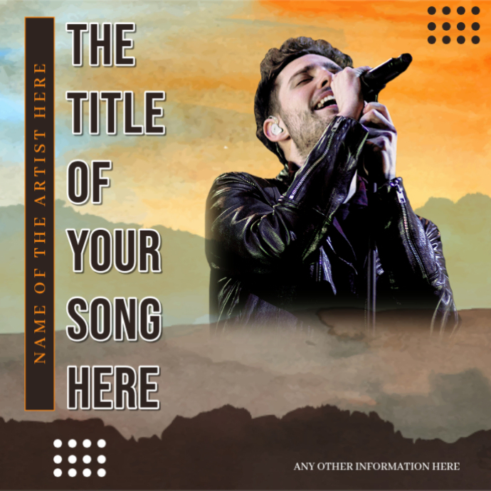 Album Cover Photo Template | PosterMyWall